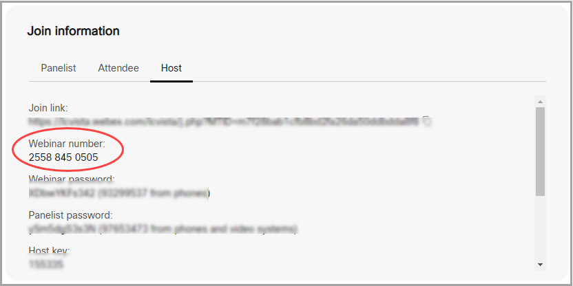 Webex Webinars Integration – LCvista Knowledge Base