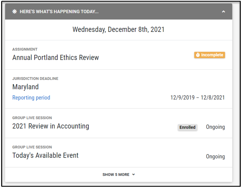 End User Guide: Dashboard – LCvista Knowledge Base